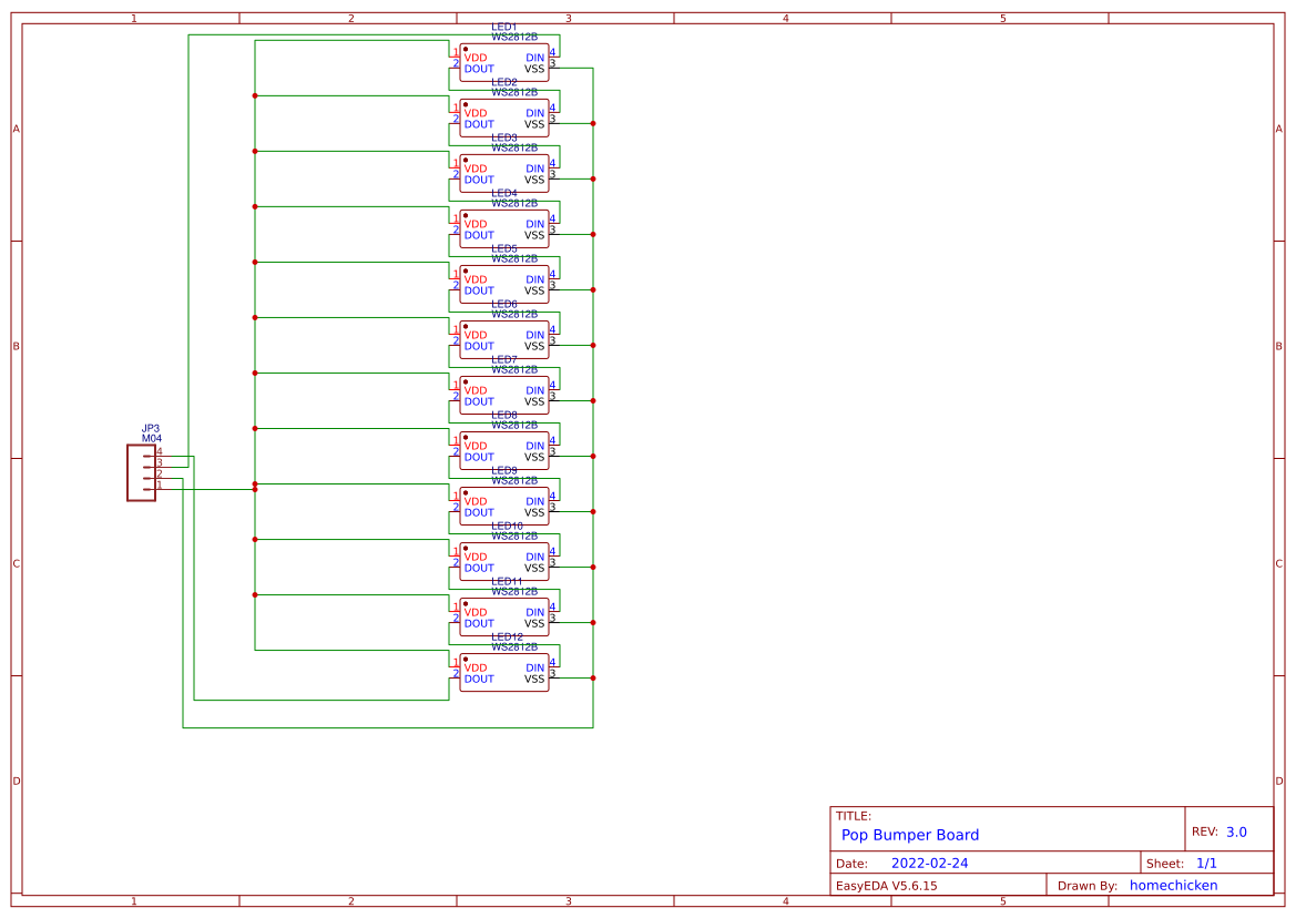 DE/Sega pop bumper LED insert - OSHWLab
