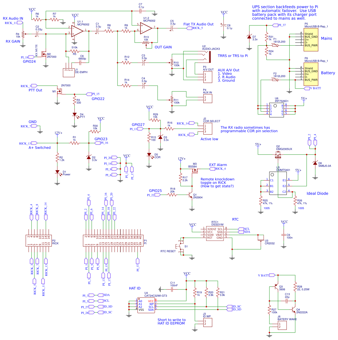 Pi-Repeater HAT copy - EasyEDA open source hardware lab