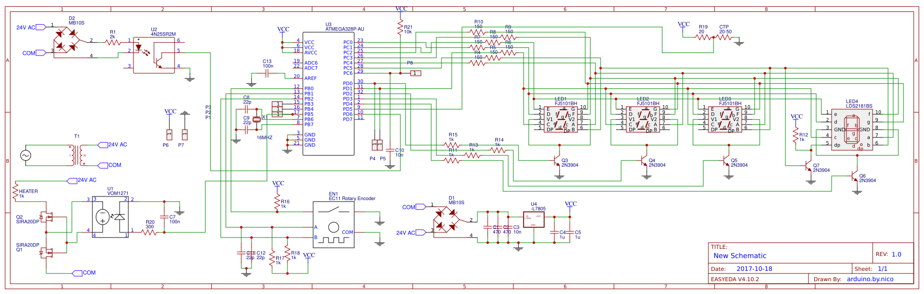 DIY WSP 80 - EasyEDA open source hardware lab