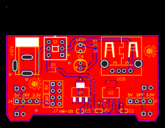 HW-131 Breadboard Güç Modülü - OSHWLab