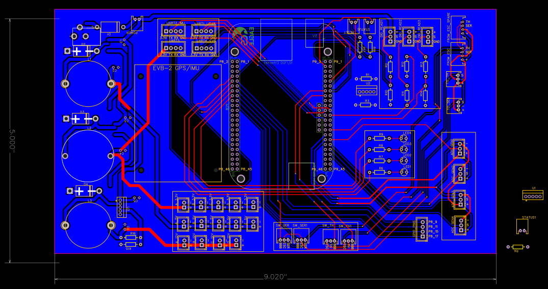 AV2 PCB design - OSHWLab