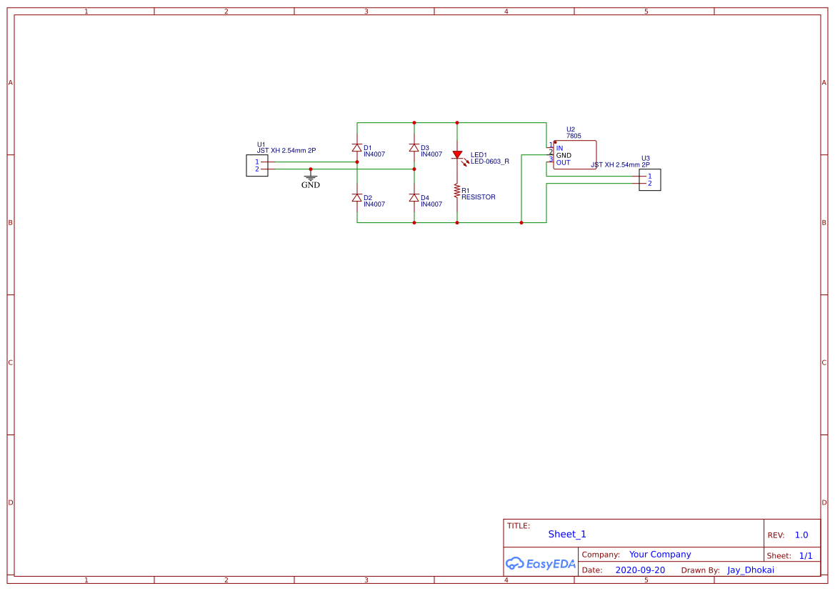 RECTIFIER CIRCUIT - Platform for creating and sharing projects - OSHWLab