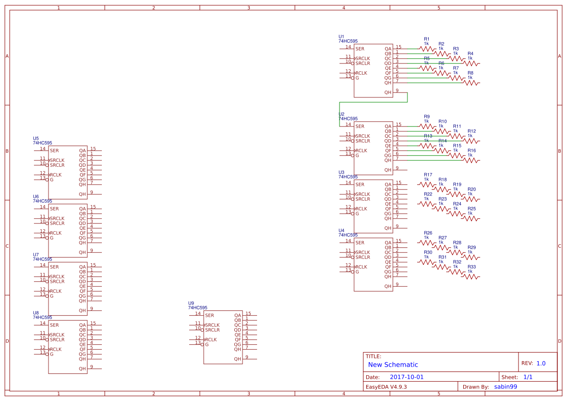 8x8x8 led cube - OSHWLab