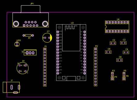 ESP NODE MCU USING IoT - EasyEDA open source hardware lab