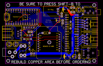 OnStep MiniPCB2 - OSHWLab