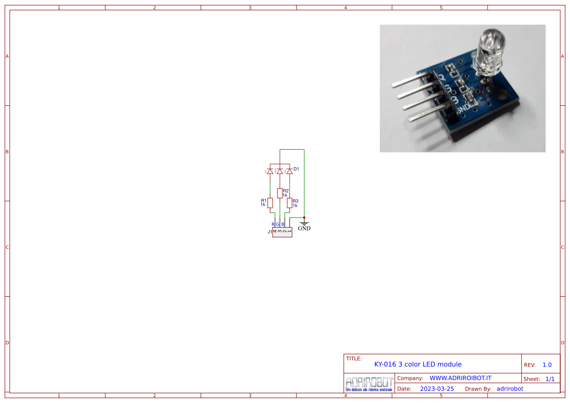 KY-016 3 color LED module - OSHWLab