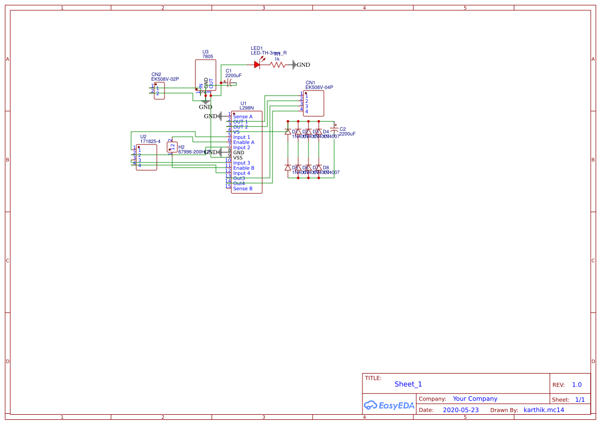 l298n driver - OSHWLab