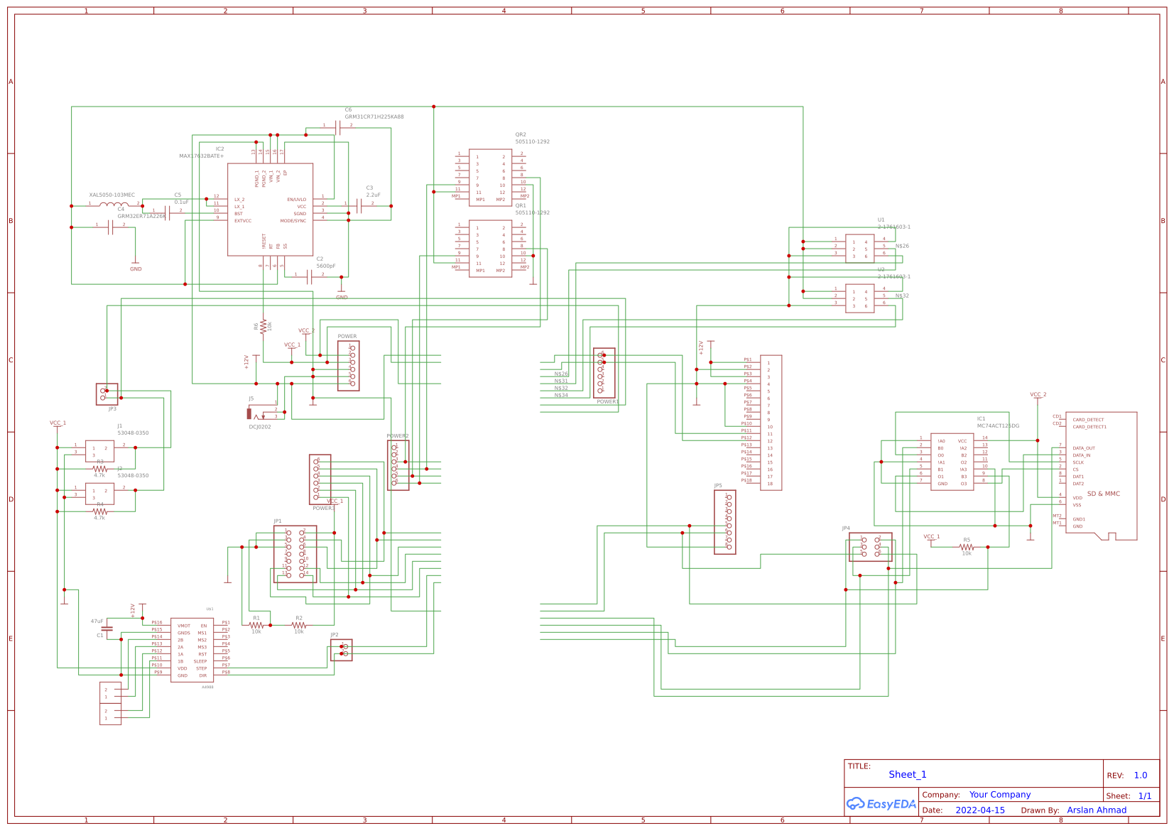 Arduino Mega QR ticket dispenser - OSHWLab
