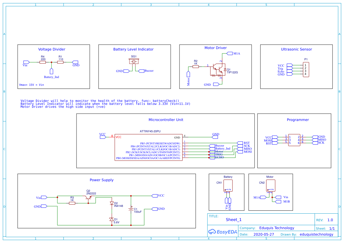 AutoSanitizerUnit_attiny85_v1.0 - EasyEDA open source hardware lab