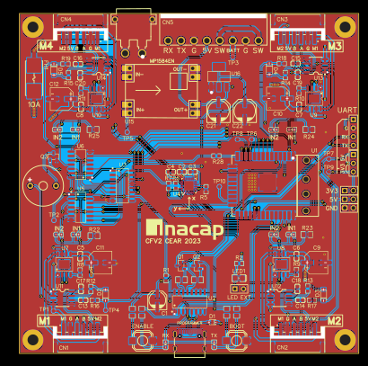 CFV-2 Robot Controller Board - OSHWLab