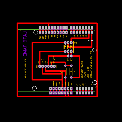 SHIELD ARDUINO - OSHWLab