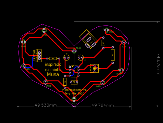 Pulsing Heart - OSHWLab