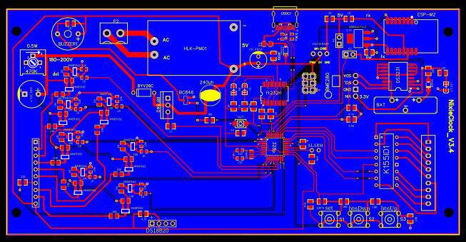 nixie_clock_pcb_in14 - EasyEDA open source hardware lab