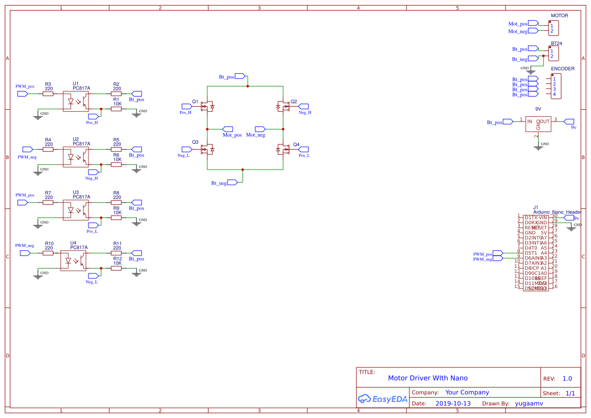 Motor Driver 1 - EasyEDA open source hardware lab