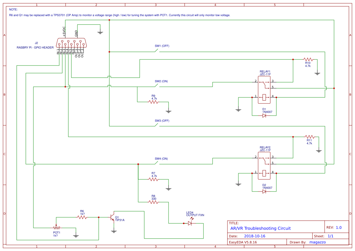 AR/VR Wiring - EasyEDA open source hardware lab