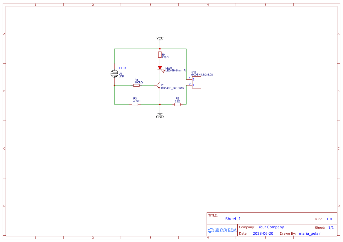 curso Sensor de luz - EasyEDA open source hardware lab