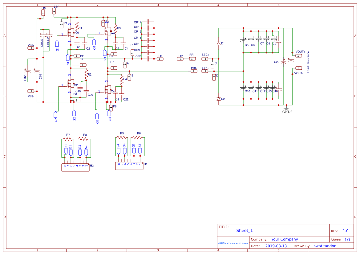 current_fed_full_bridge_ZCS - EasyEDA open source hardware lab