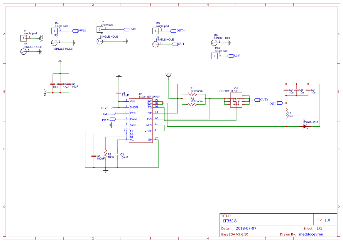 LT3518 V2 - EasyEDA open source hardware lab