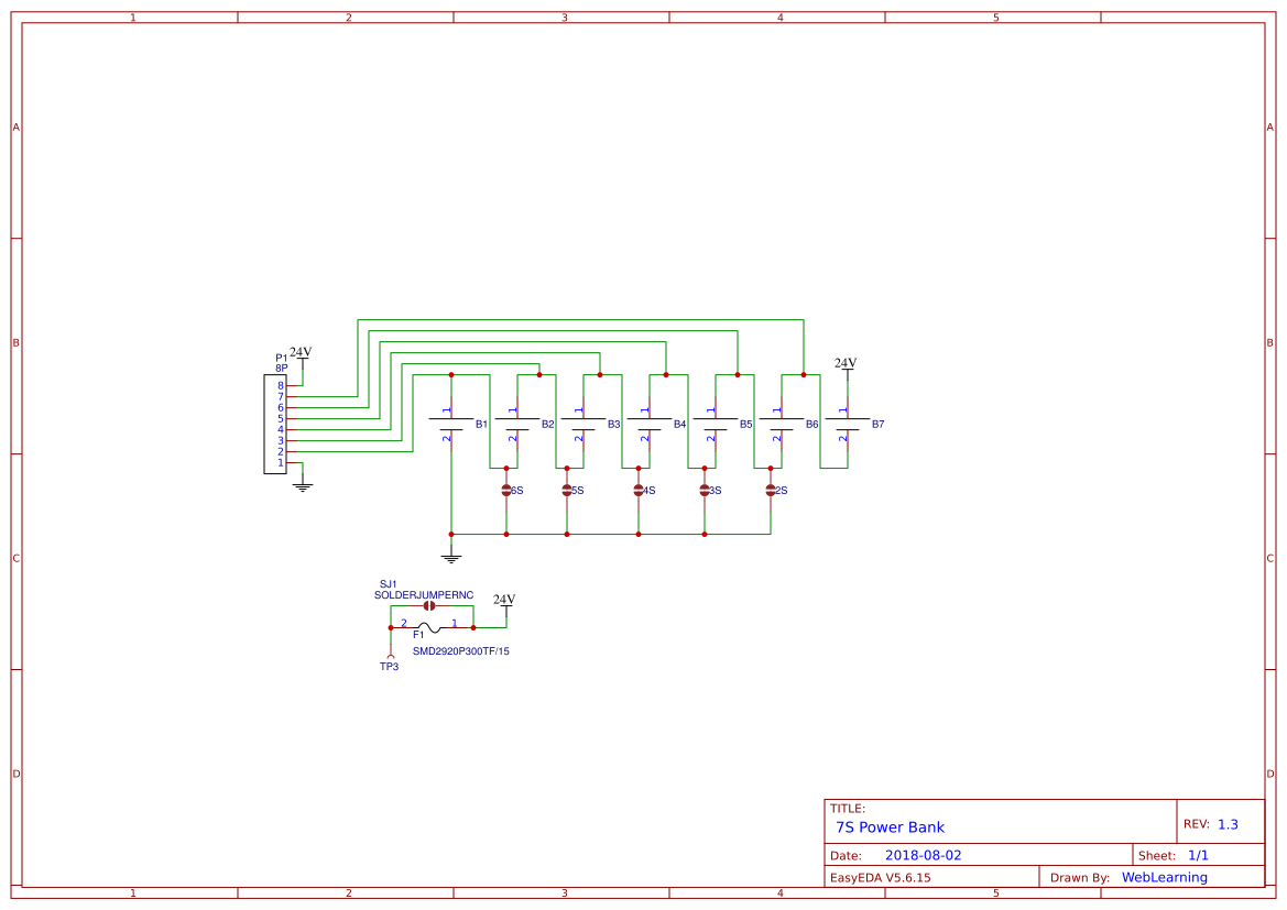 7S battery holder copy copy - EasyEDA open source hardware lab