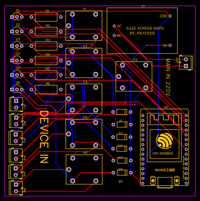 IOT Relay Module - EasyEDA open source hardware lab