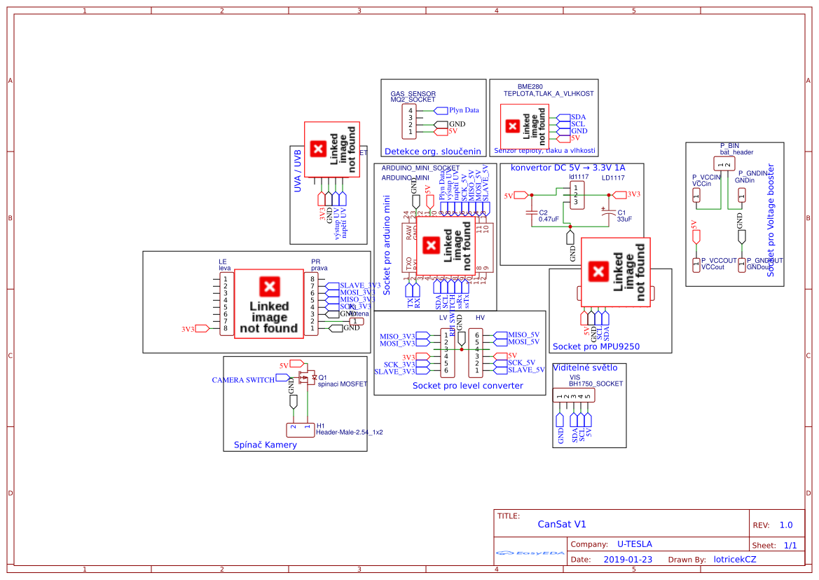CanSAT 2019 - EasyEDA open source hardware lab