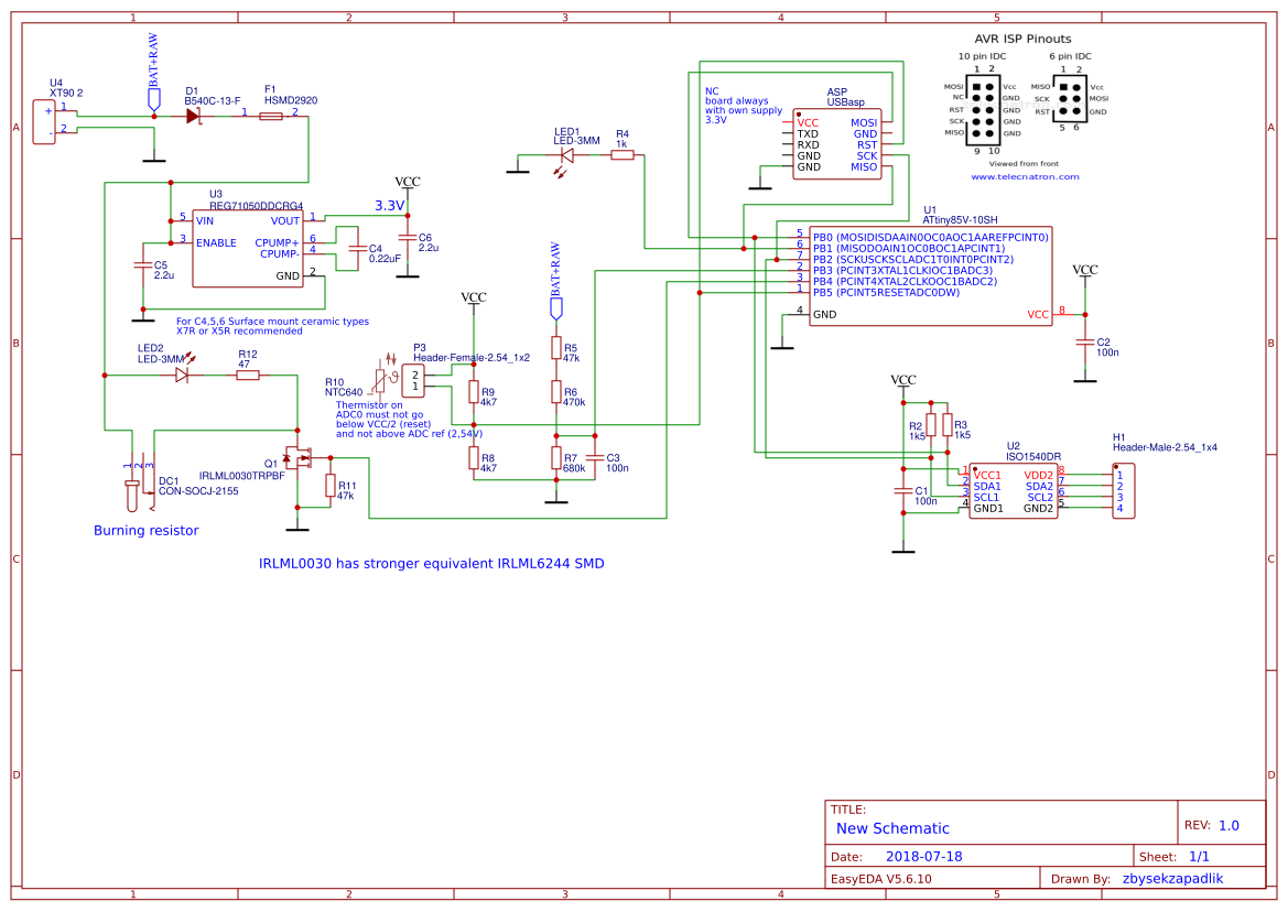 Battery management system - EasyEDA open source hardware lab