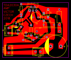 TDA2030A Amplifier Datasheet Circuit - OSHWLab