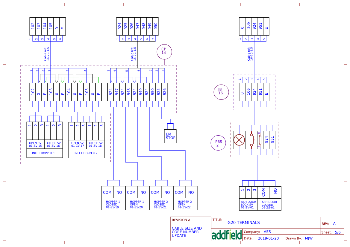 G20 Terminals Rev A - EasyEDA open source hardware lab