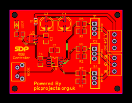 Pic project RGB Controller - OSHWLab