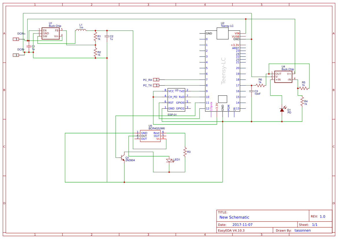 Senior Design PCB (POWER) w/ SOT26 Current Regulator - EasyEDA open ...