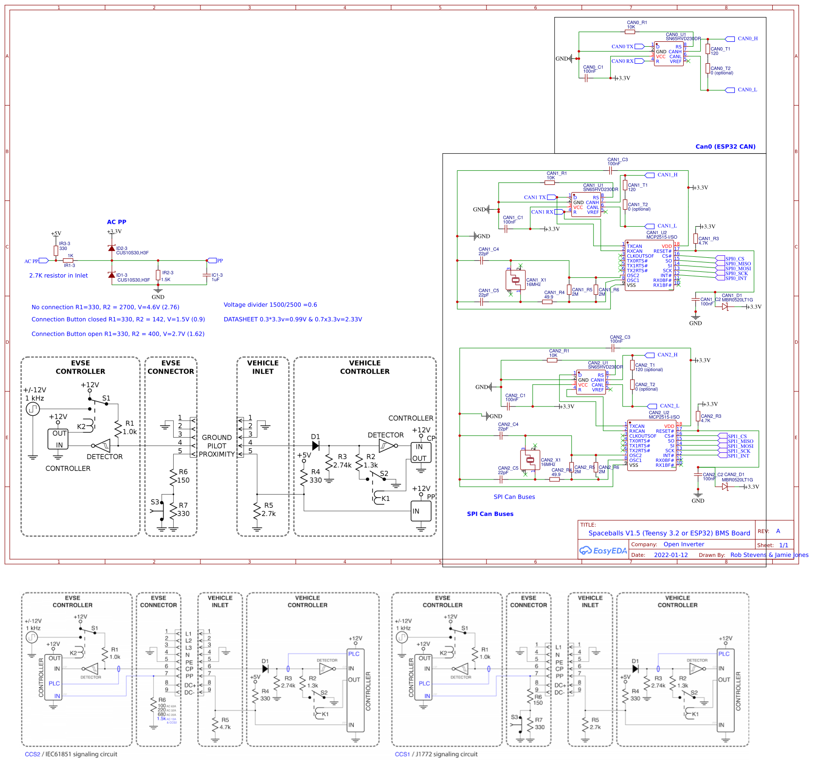 Spaceballs V2.1 - EasyEDA open source hardware lab