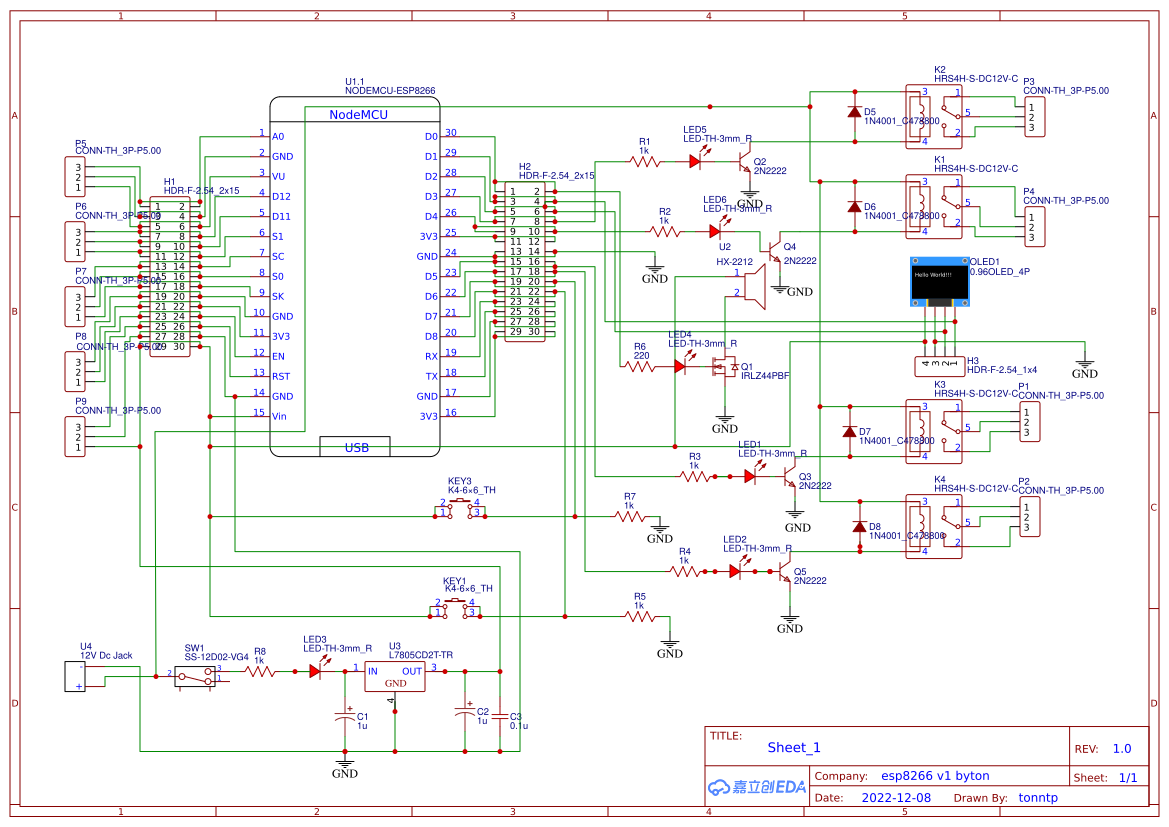 Project - EasyEDA open source hardware lab