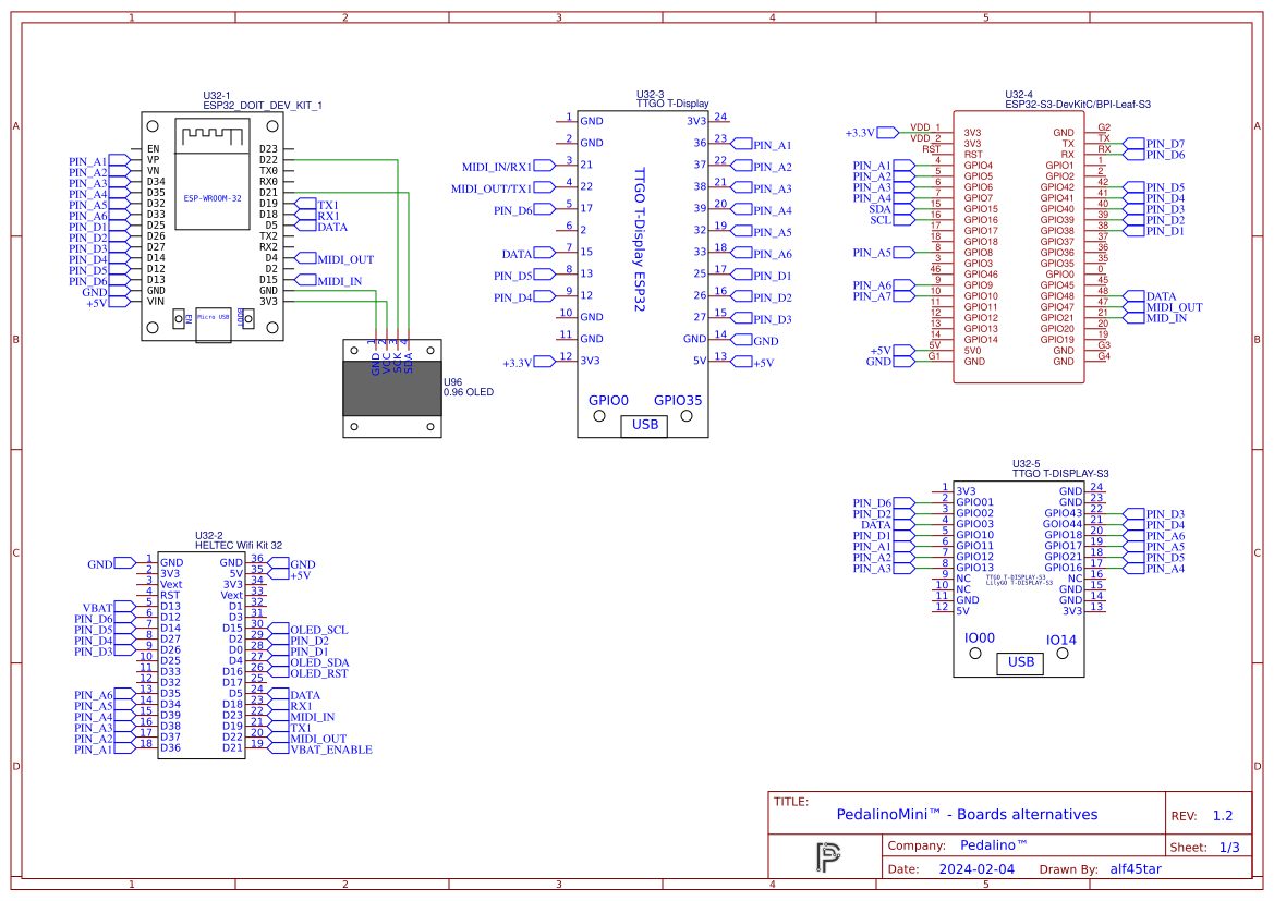 PedalinoMini™ - OSHWLab