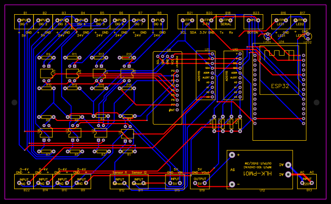 Placa IoT Osmosis/Electrolisis copy copy - OSHWLab