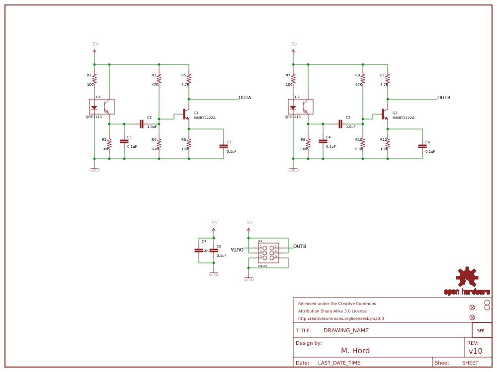 RedBot Sensor Wheel Encoder - OSHWLab