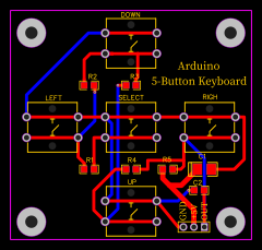Tastatur Arduino - EasyEDA open source hardware lab