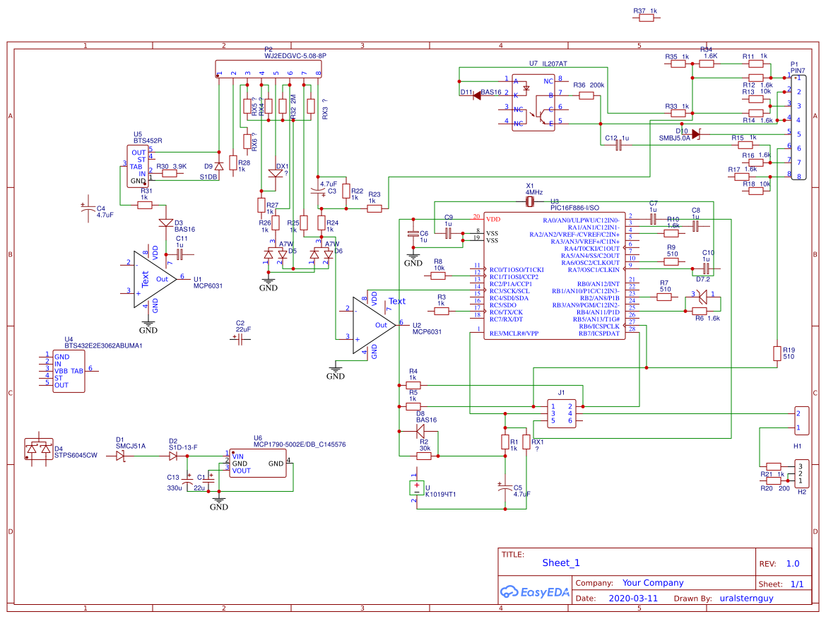 Crunch Box V2 - EasyEDA