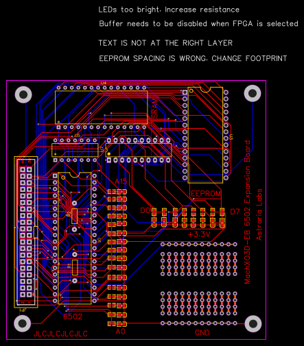 MachXO3D 6502 board - EasyEDA open source hardware lab