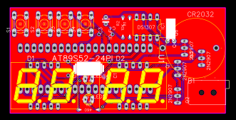 reloj digital electronico - EasyEDA open source hardware lab