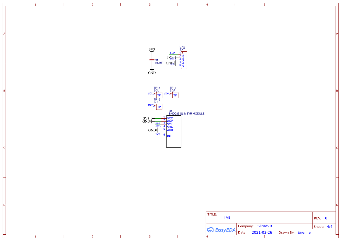 SlimeVR R11 Edit (through-hole FLASH) - OSHWLab