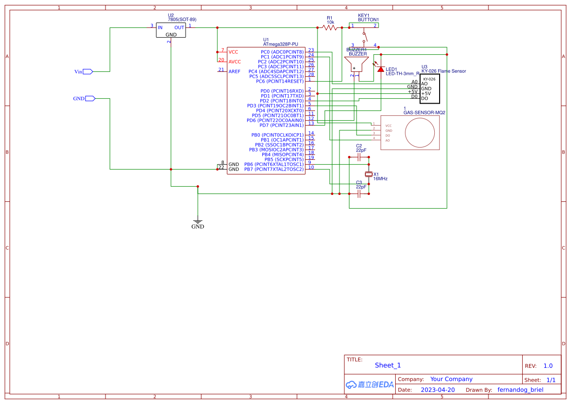 Fire Detector 2 Backup - Platform for creating and sharing projects - OSHWLab