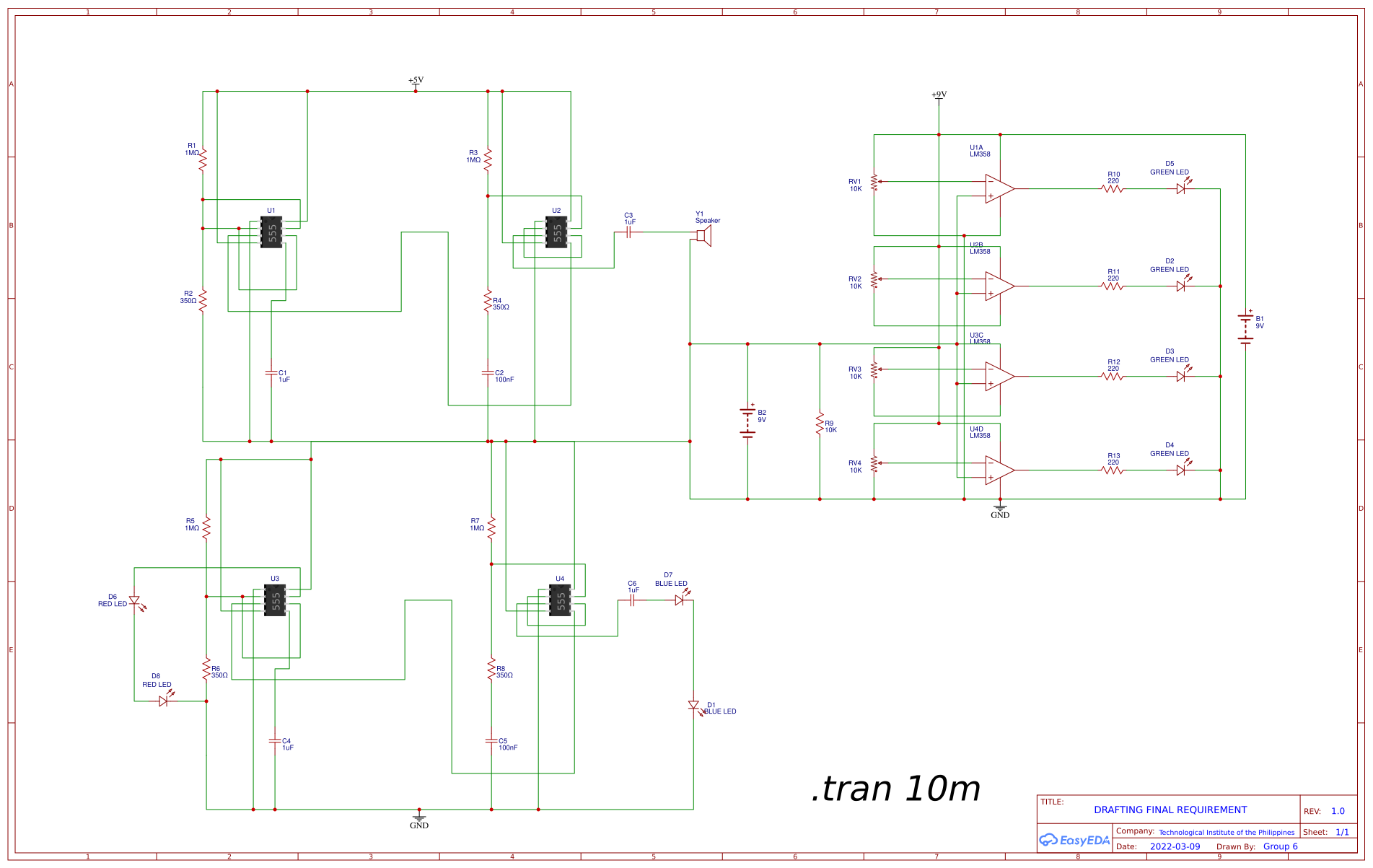 DRAFTING FINAL REQUIREMENT - EasyEDA open source hardware lab