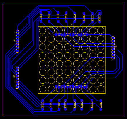 64-LED-Matrix - OSHWLab