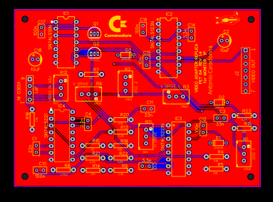 PET64 Video Adapter 9" - OSHWLab