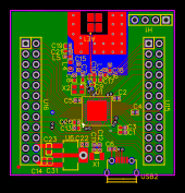 nrf52840 devboard - OSHWLab