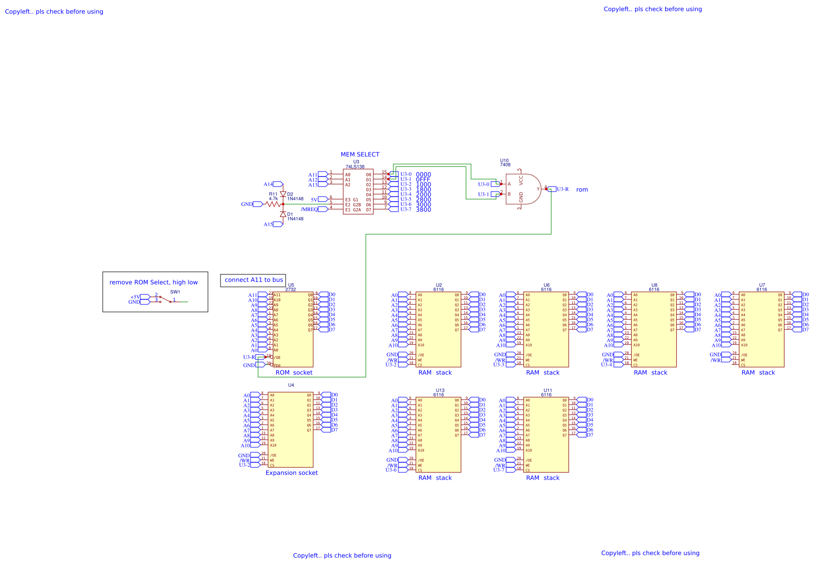 tec-RAM-STACK-4k - EasyEDA open source hardware lab