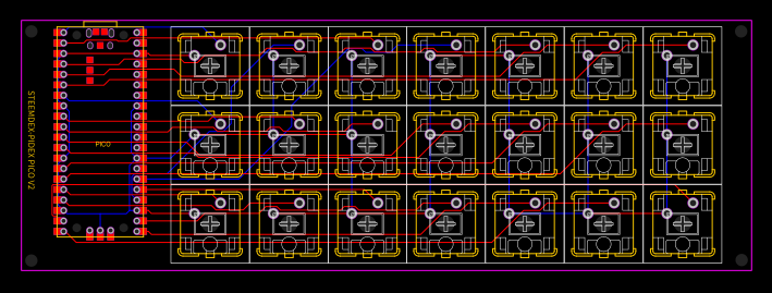 RPI Pico 21 Keyboard Mx - OSHWLab