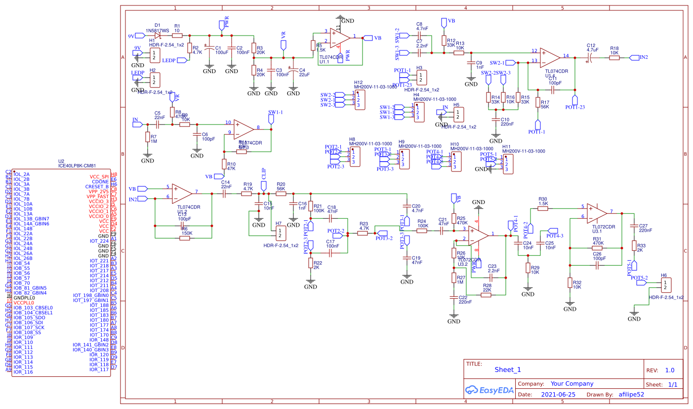 pedal-distortion - OSHWLab