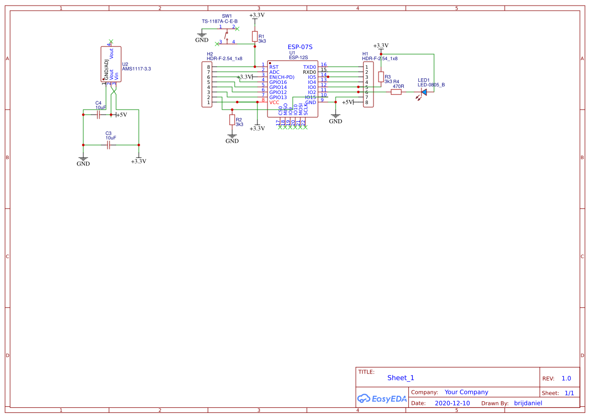 Memus Mini D2 - EasyEDA open source hardware lab