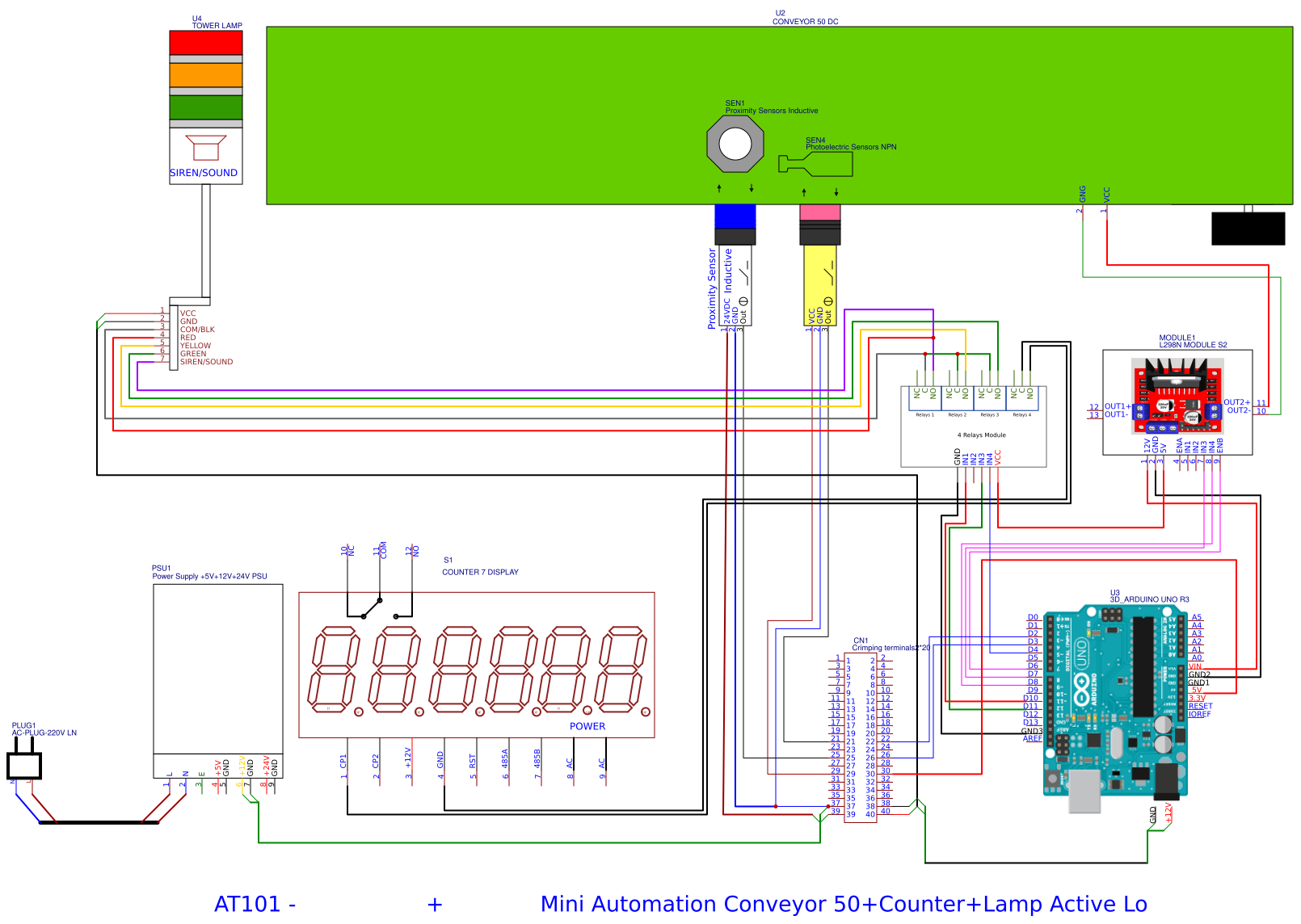 AT101 Automation - EasyEDA open source hardware lab
